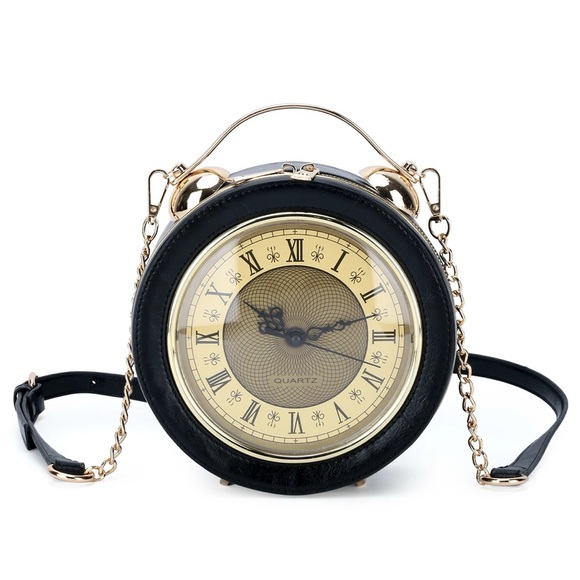 Bags | New Vintage Real Alarm Clock Women Shoulder Bag | Poshmark